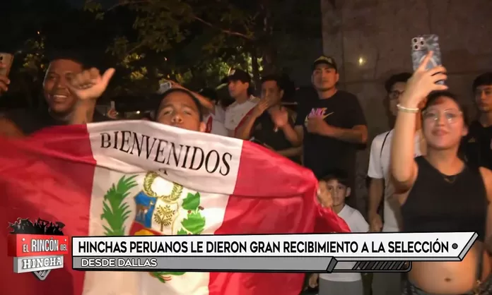 Perú vs. Chile: Hinchas peruanos le dieron gran recibimiento a la ...