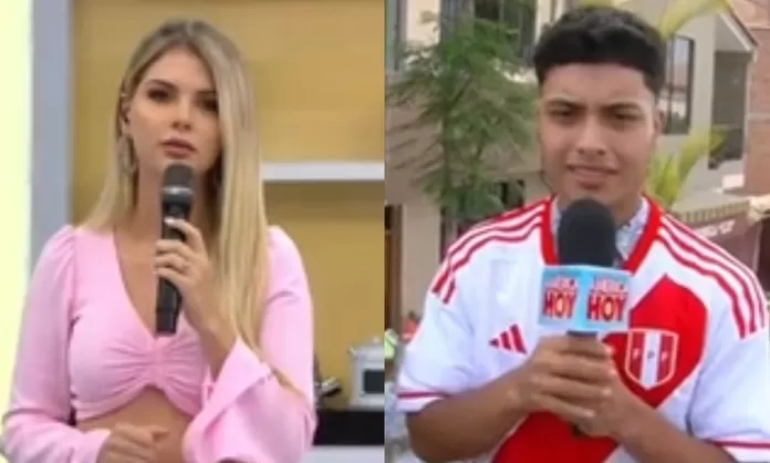 Brunella Horna le prometió a Andy Valencia interceder para pasar una ...