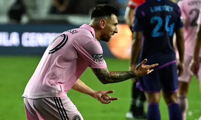 Lionel Messi y un nuevo festejo que se volvió viral tras gol con el ...