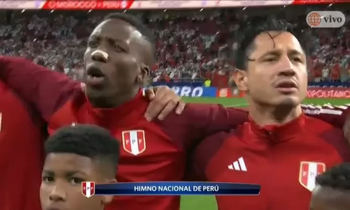 Perú vs. Marruecos: Así se entonó el Himno Nacional en Madrid | América ...