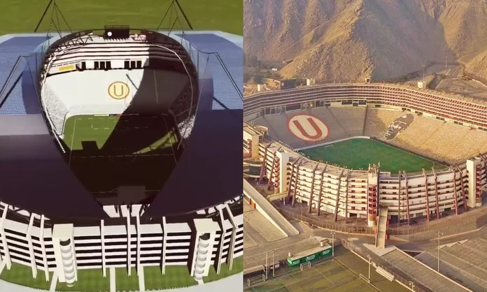 Universitario: ¿Cómo quedaría el Estadio Monumental con techo ...